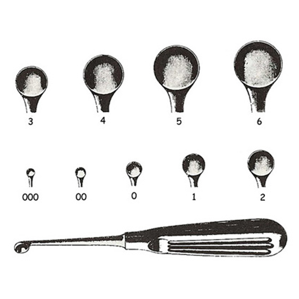 Bruns Bone Spoons – Banjosa Surgical Instruments